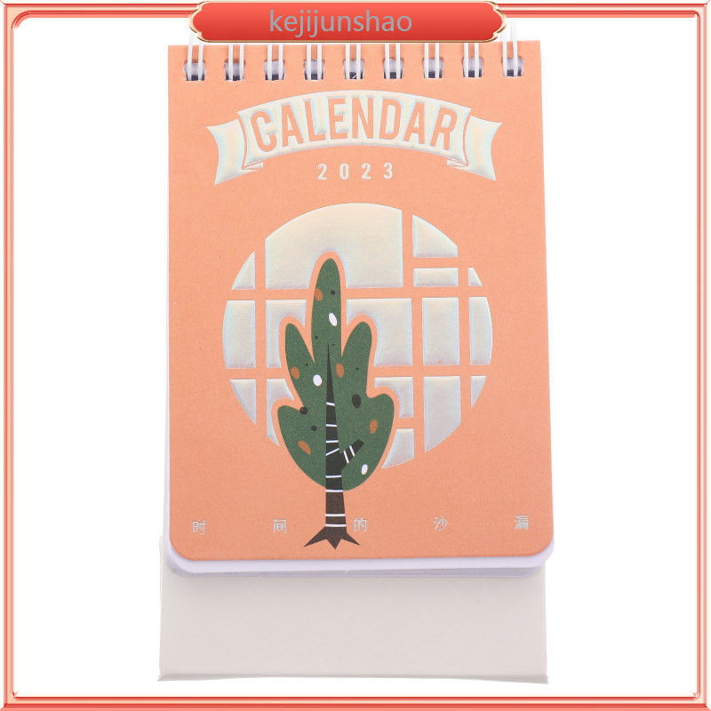Office Desk Decor Minimalist Calendar Floral for Small Tabletop ...