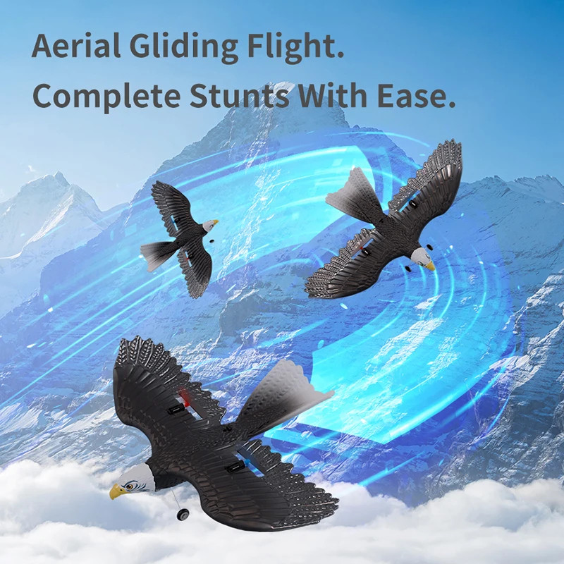 RC Plane Eagle Glider 2.4G 2CH 420MM Wingspan Remote Control EPP Foam ...