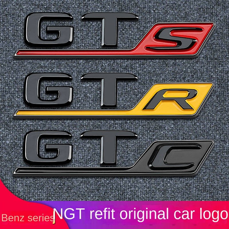 Mercedes-Benz GTC GTR GTs Modified Fender Side Seam Label AMG Tail Tag ...