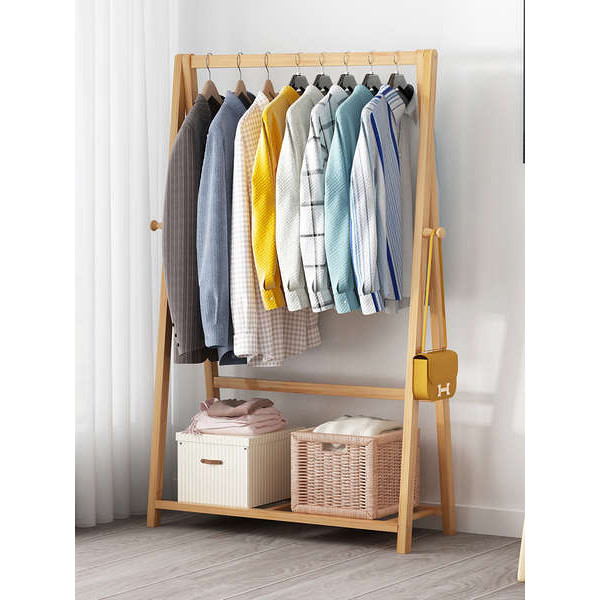 clothes rack clothes hanging rack hanger baju Rak bilik tidur dari ...