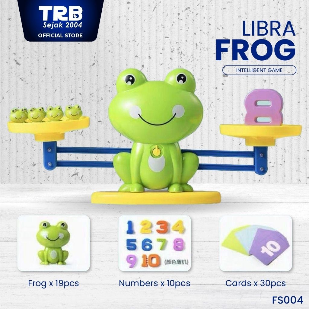 [ FS004] Educational Toys Frog Balance Scale Mathematic Games Kid ...