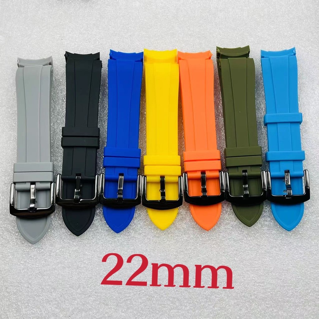 🌎🌎New Water Ghost Rubber Strap Elbow Yacht Diving Watch Tape 22mm ...