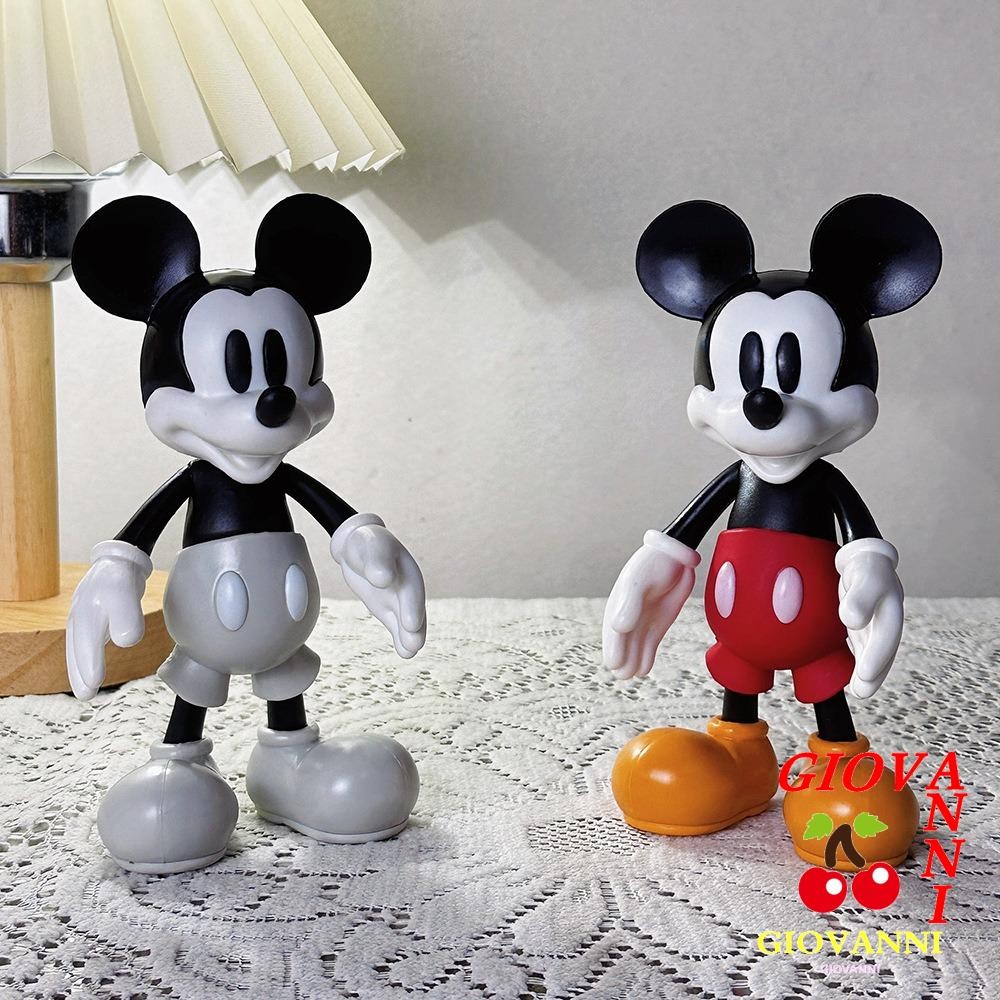 GIOVANNI Mickey Model Toys, Anime Joint Movable Mickey Action Figure ...
