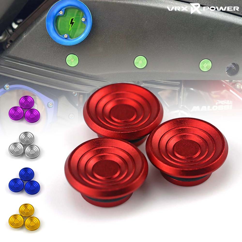 1 Set Air Filter Hole Plug Cover Screw Bolt Cap for YAMAHA XMAX 300 ...