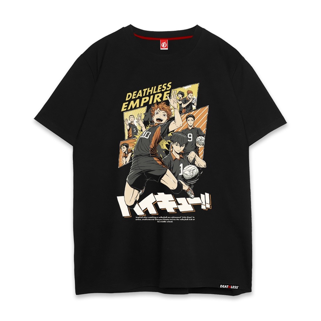 Deathless T-SHIRTS | Haikyuu HAIKYUU HAIKYUU | Anime SERIES | Shopee ...