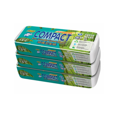 Cutie Compact 2Ply Bath Tissue 30 Rolls (2 Packets x 10 Rolls) | Shopee ...