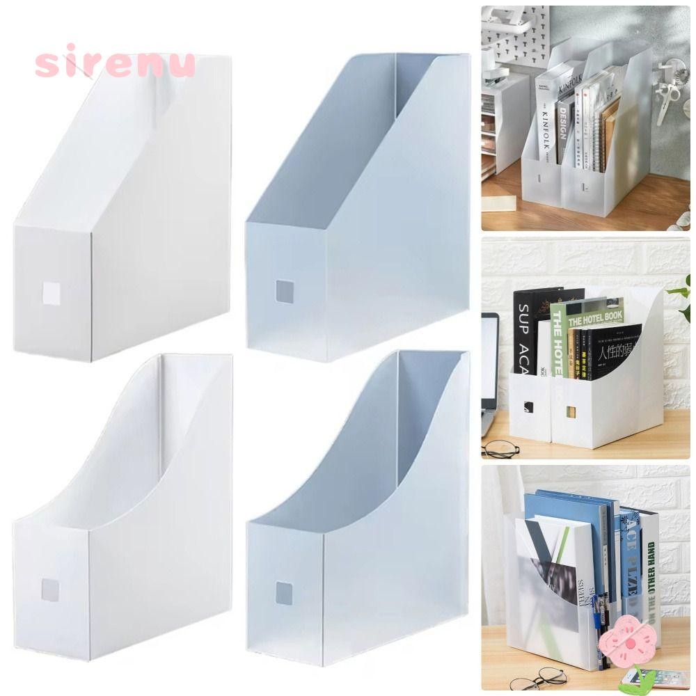 SIRENU 1Pcs File Storage Rack, Document Paper Plastic Desktop File ...