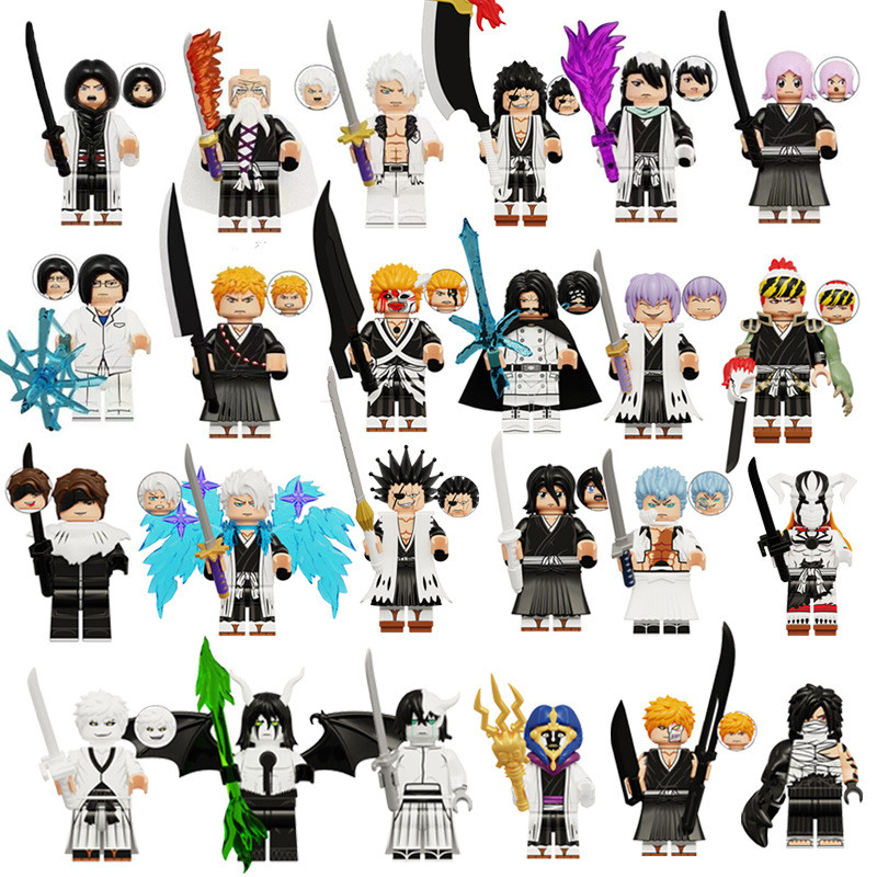 Hitsugaya Japanese Anime BLEACH Kurosaki Kuchiki Ichigo Zaraki Kenpachi ...