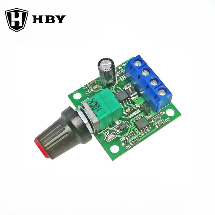 New DC 1.8V 3V 5V 6V 12V 2A PWM Motor Speed Controller Low Voltage ...