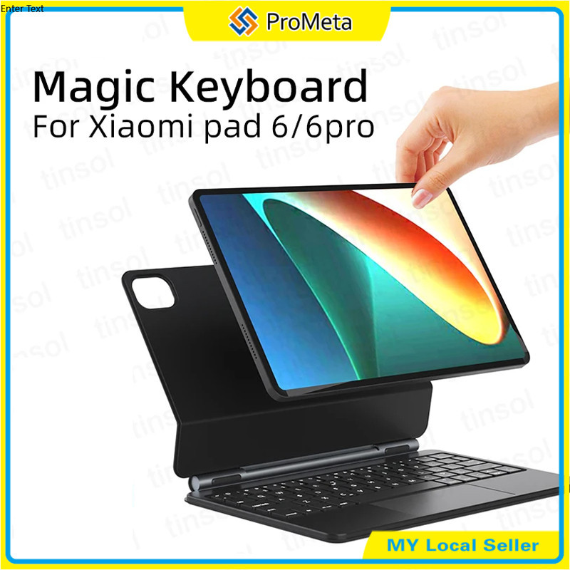 Magnetic Wireless Backlit Keyboard For Xiaomi Pad 5 Pro 11" Mi Pad 6 6S ...