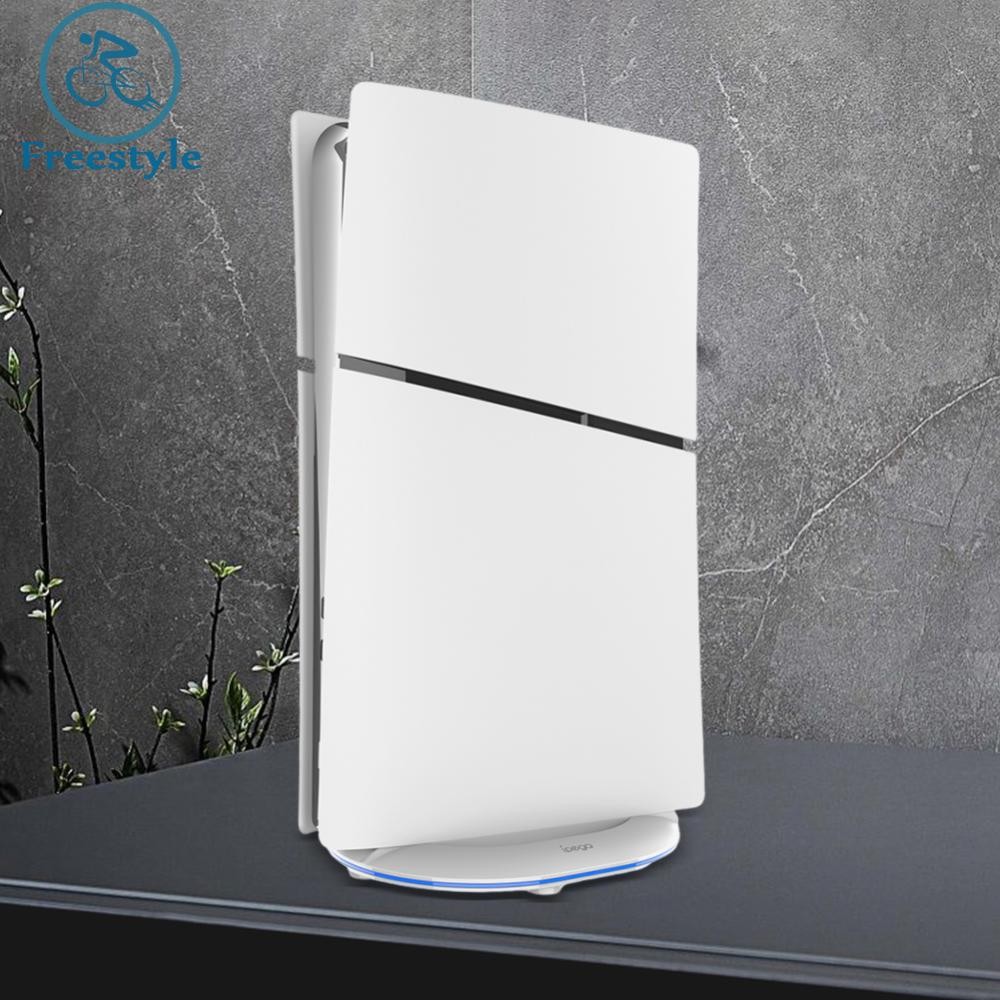 RGB Vertical Console Stand Gaming Stand Stable for PS5 Slim Disc ...