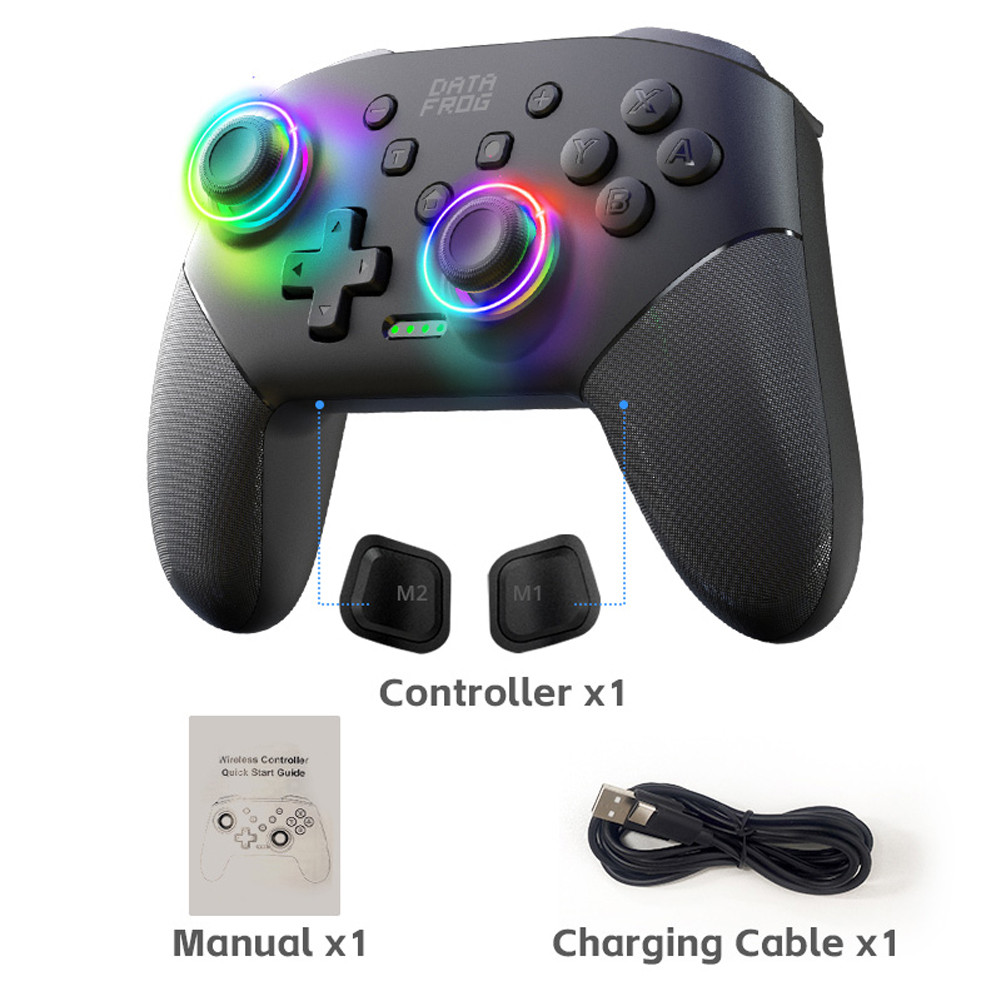 Bluetooth-Compatible RGB Wireless Controller for Switch/Switch Lite ...