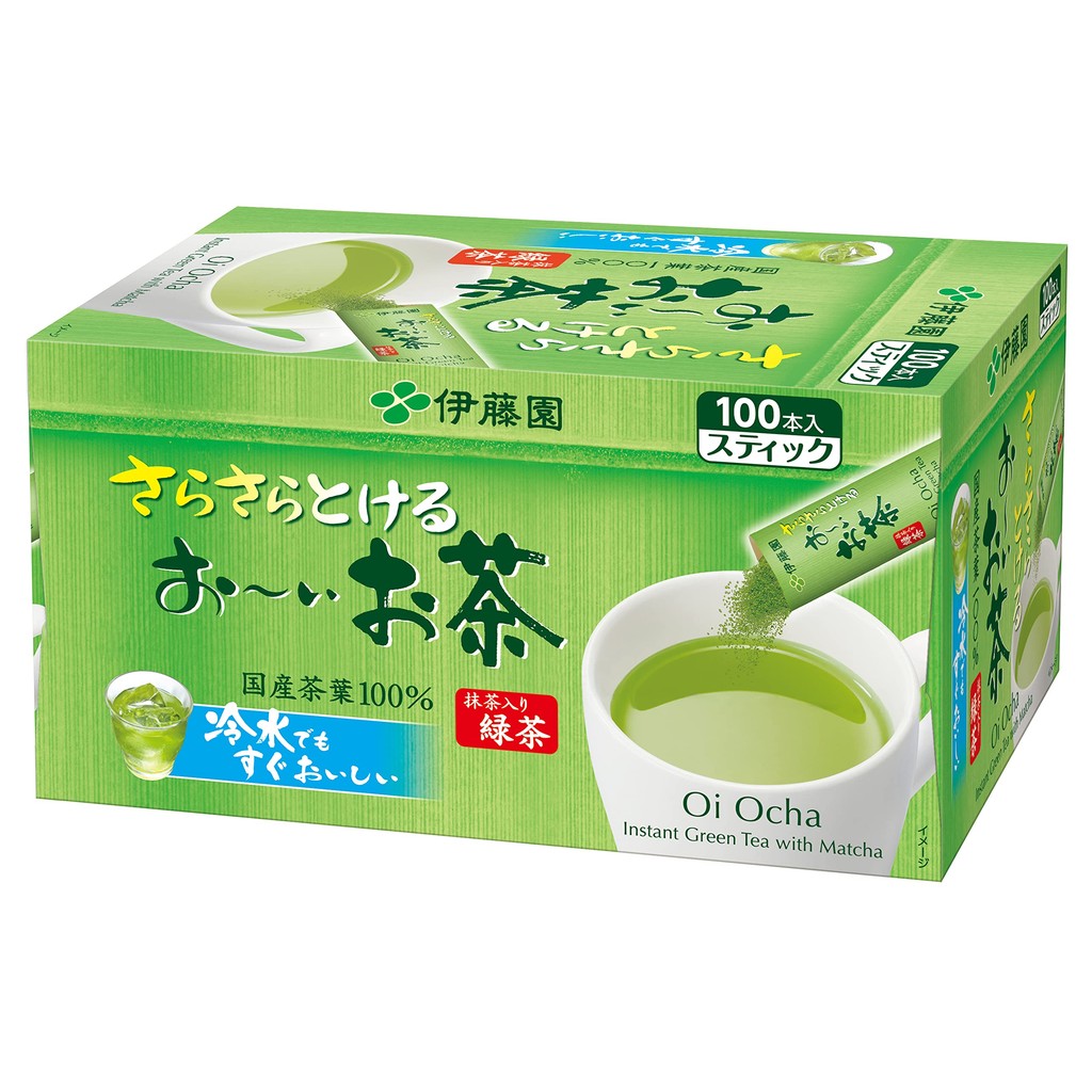 Matcha-Infused Green Tea Stick Packets (0.8g x 100) | Shopee Malaysia