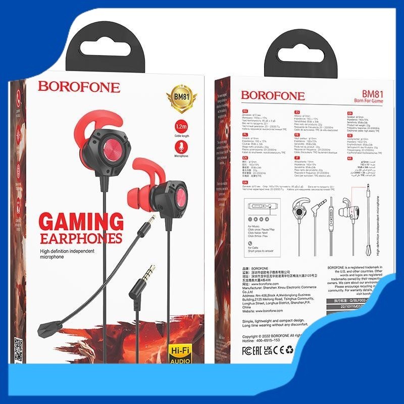 BM81 HAPPY SOUND WIRED GAMING EARPHONE | Shopee Malaysia