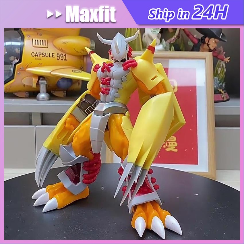 Action Figure Digimon Wargreymon Figure Rise Standard Figure Digimon ...