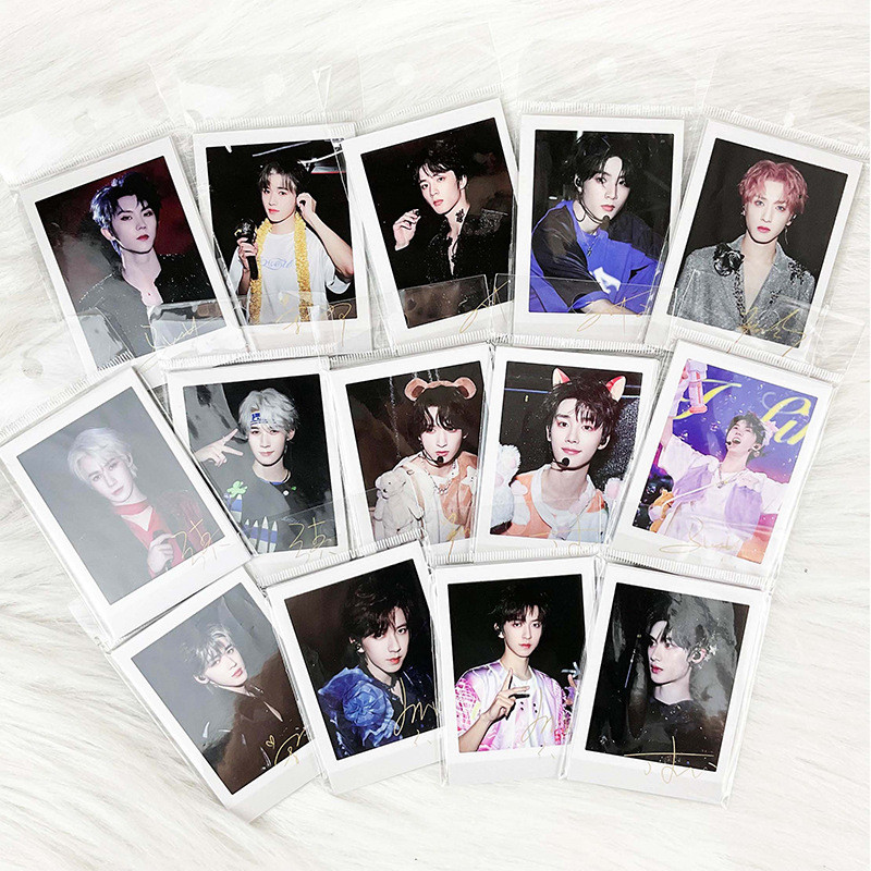 5-7pcs TNT Signature Postcards Ma Jiaqi Ding Chengxin Song Yaxuan Lomo ...