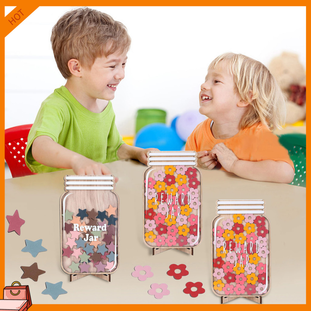 [PusioPJ3] Motivational Chart for Kids Student Incentive Chart Wooden ...