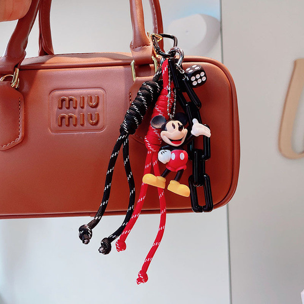 keychain cute keychain mathcing Rantai kunci anyaman warna vintaj miu ...