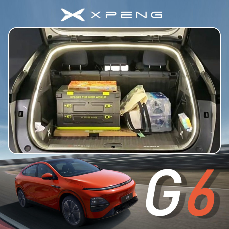 2024 xpeng G6 ev Trunk Atmosphere Lights Door Lights Modified Car ...