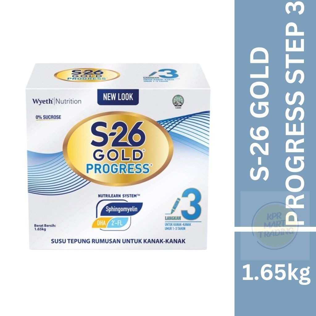 WYETH S26 Gold Progress Step 3 Langkah 3 (1.65kg) | Shopee Malaysia