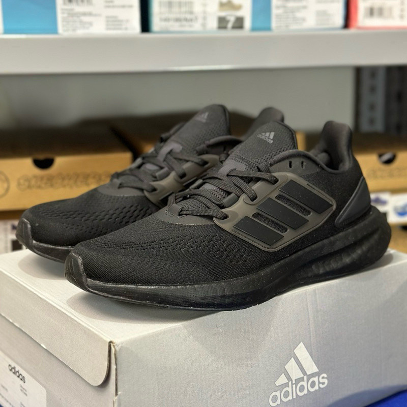 2024 爱迪达 Hitam Adidas Pureboost 22 黑色 HQ1456 100 Original Store P ...