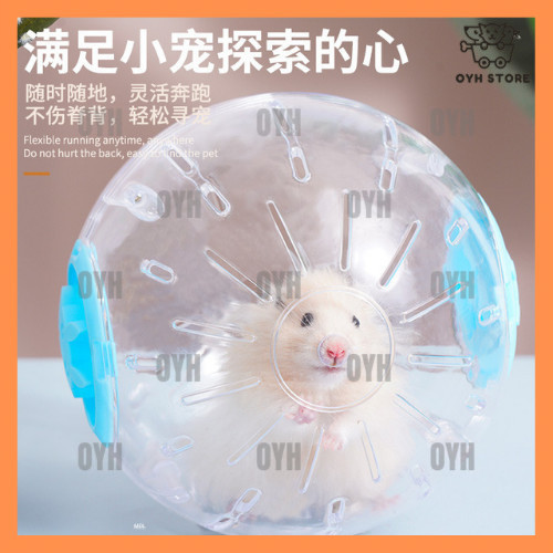 Jonsanty HD Clear Sports Rolling Hamster Crystal Running Ball Exercise ...