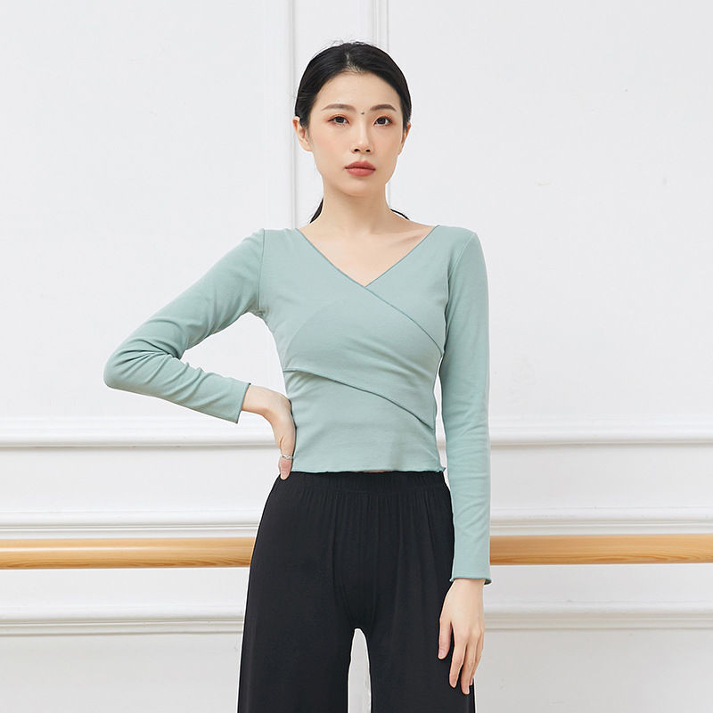 Body Dance Practice Suit Top Female Modal Modern Dance Classical Dance ...