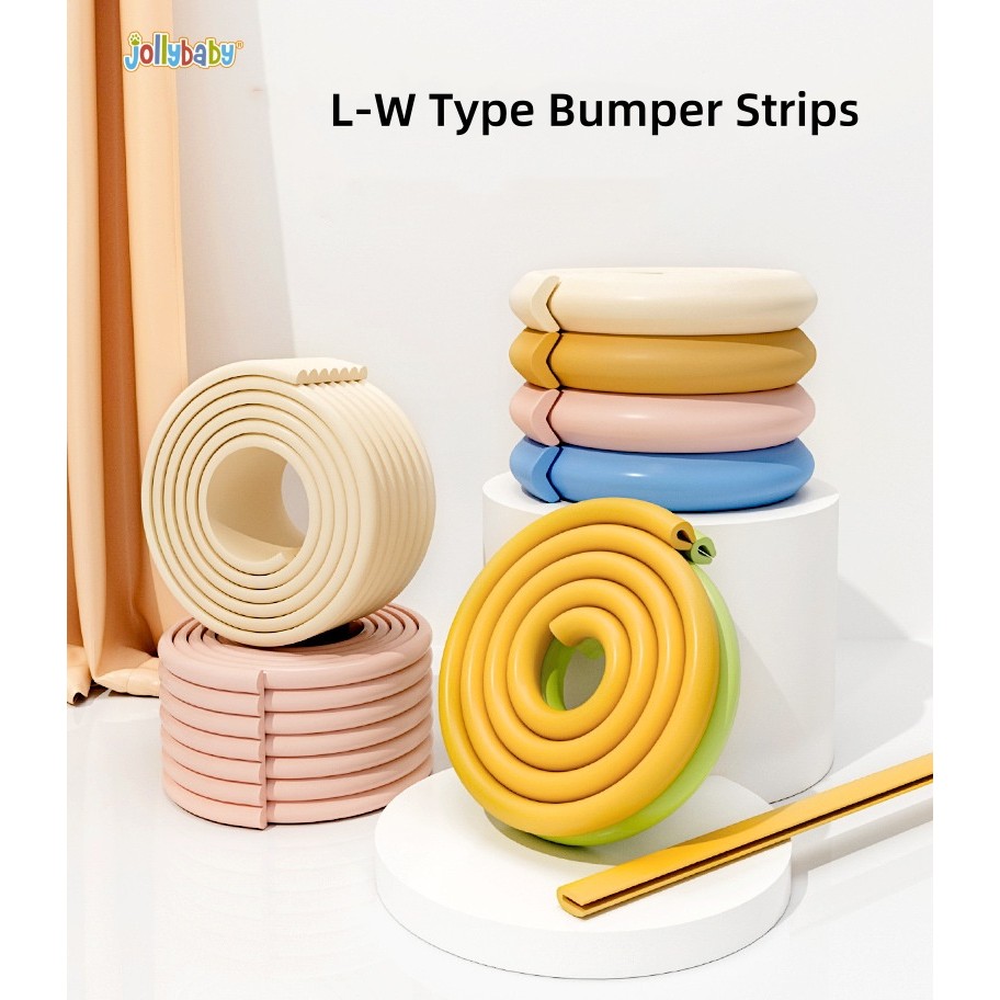 Jollybaby Foam Bumper Strip, L And W Thickened Type, Anti-Bump, Table ...