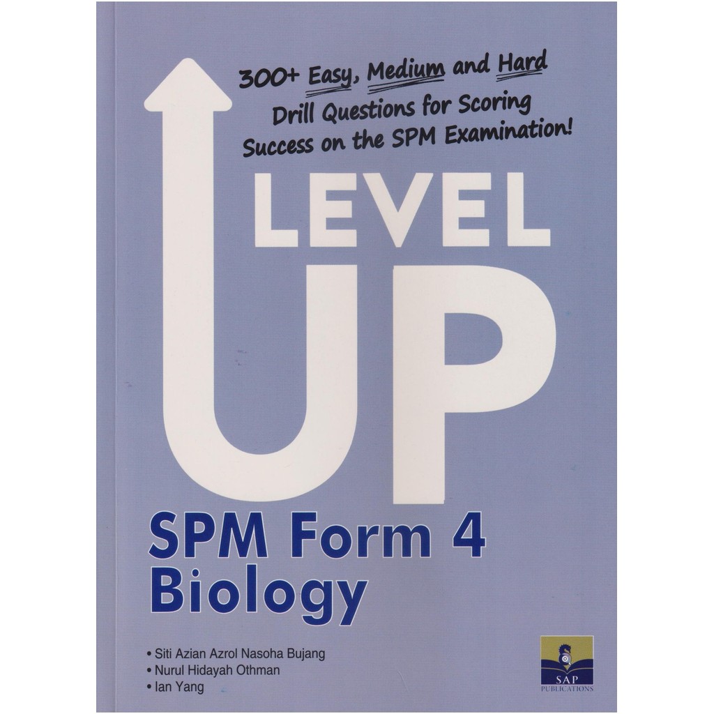 LEVEL UP SPM BIOLOGY FORM 4 - BILINGUAL | Shopee Malaysia