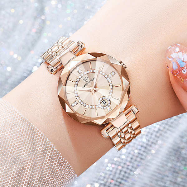 jam tangan couple jam tangan Heart of the Ocean Starry Sky Diamond ...