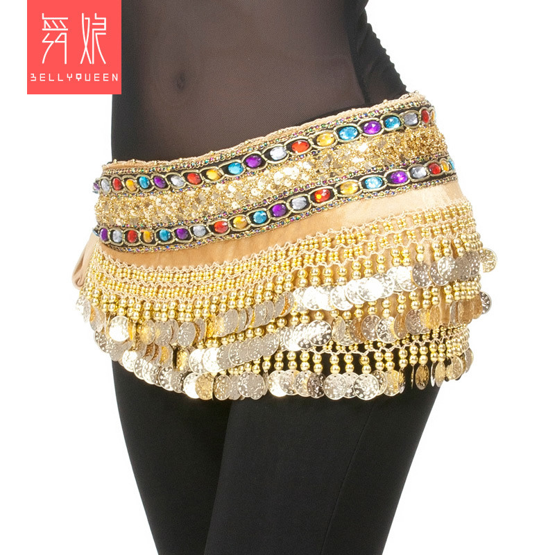 Bellyqueen Double Diamond One Chain Belly Dance Waist Chain Widened ...