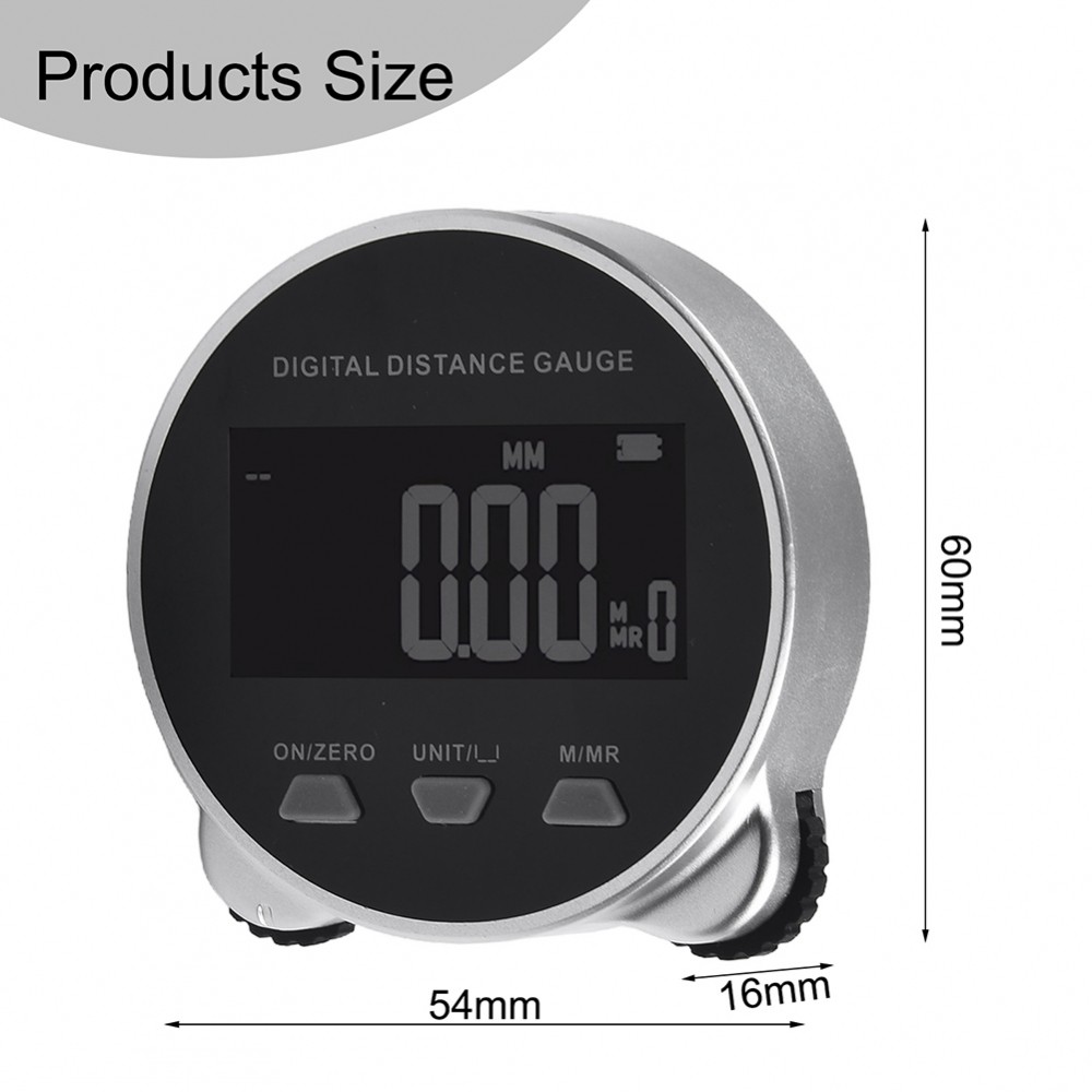 Digital Distance Meter Adjustable Reference Point Compact Measuring ...