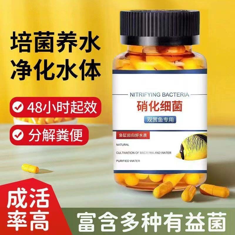 Fish Tank Nitrifying Bacteria Capsules Remove Fishy Smell Water ...