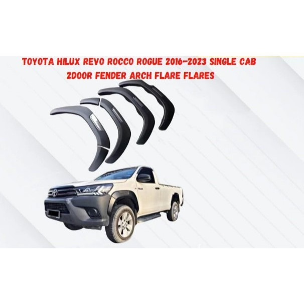 TOYOTA HILUX REVO ROCCO ROGUE 2016-2023 SINGLE CAB 2DOOR FENDER ARCH ...
