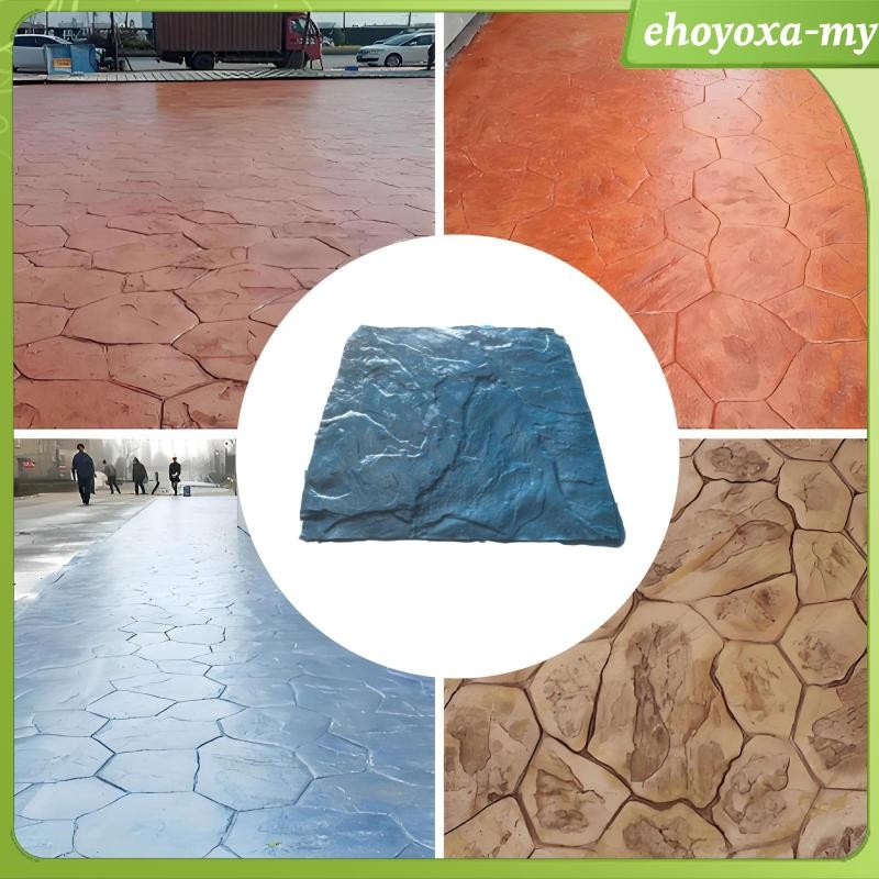 [EhoyoxaMY] Concrete Stamping Tool Paving Pattern Maker Rock Texture ...