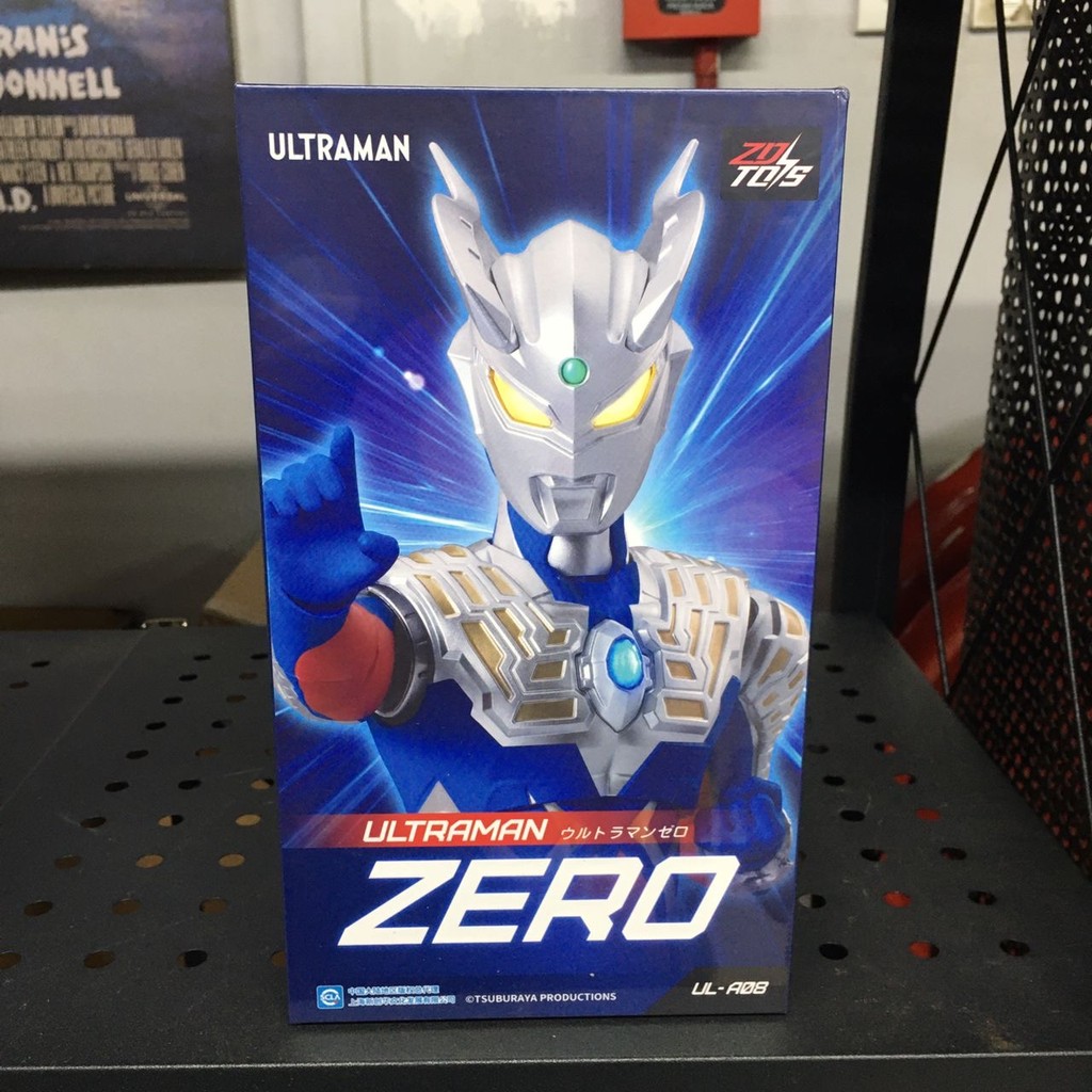 ZD Toys UL-A08 - Ultraman Light-Up Series - 7" Ultraman Zero | Shopee ...