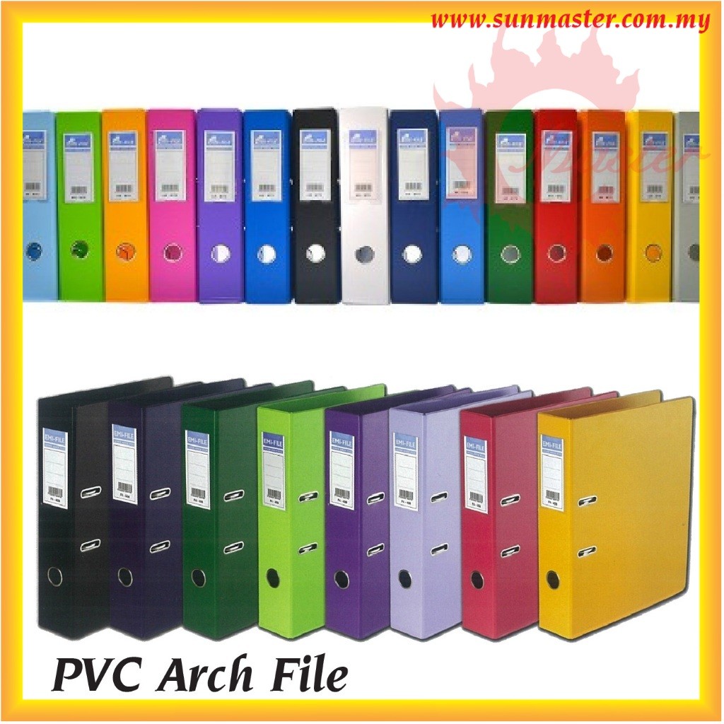 F4 PVC Arch File | 2" and 3" | A4 PVC Arch File | Color Arch File | PVC ...