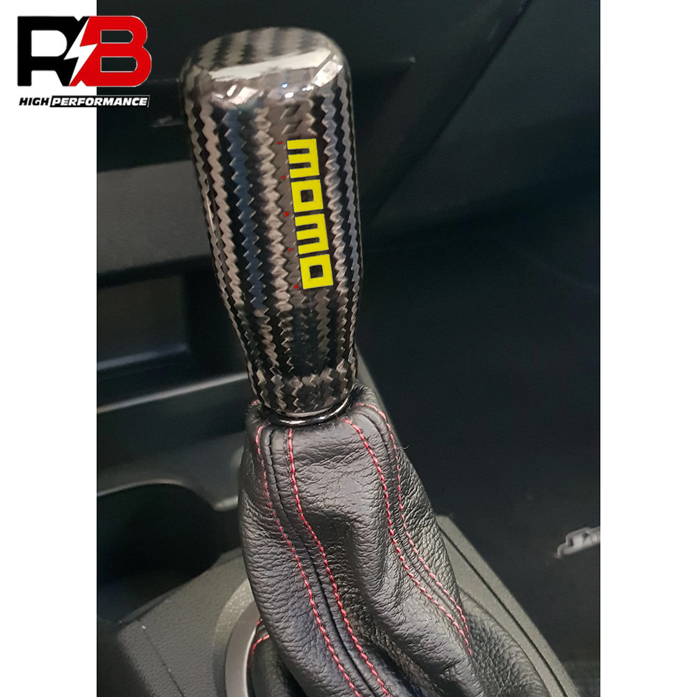 MOMO Carbon Fiber manual gear shift knob Universal feel super shift ...