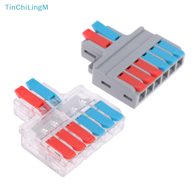 [TinChiLingM] Quick Splitter 2 In 4/6 Out Wire Connector Universal ...