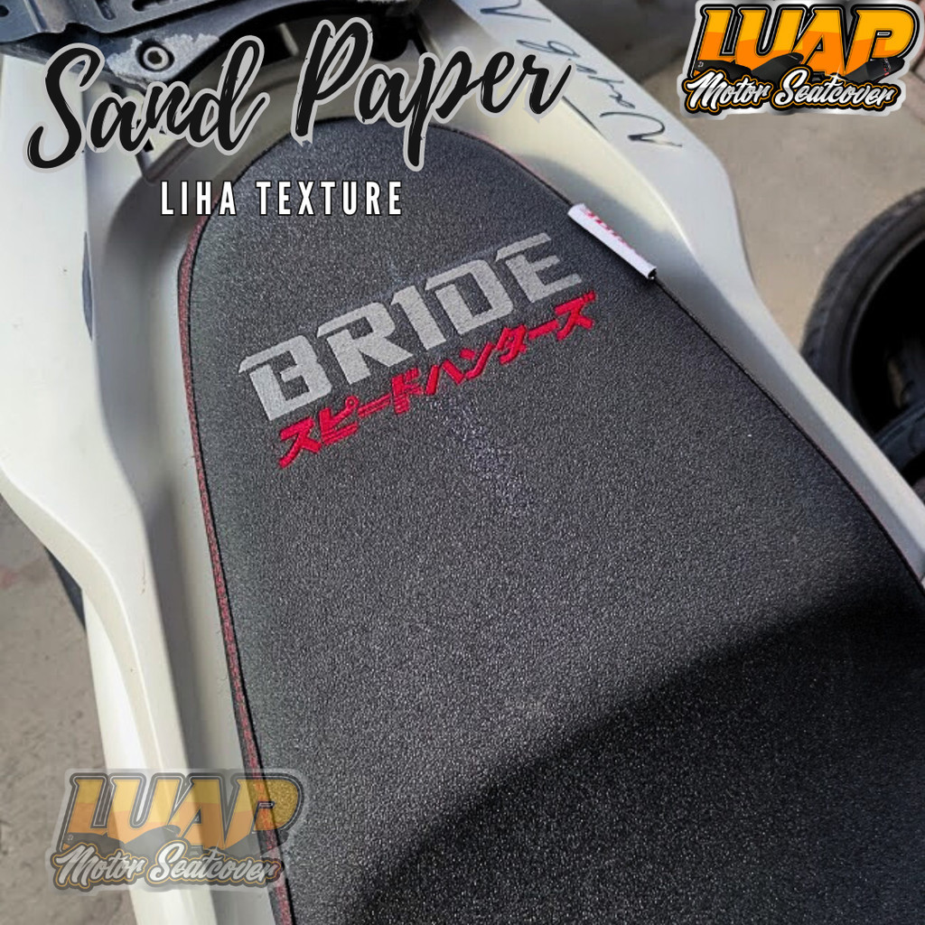 Honda PCX 150/160 Bride Speedhunter Liha Sandpaper Seat Cover | Shopee ...