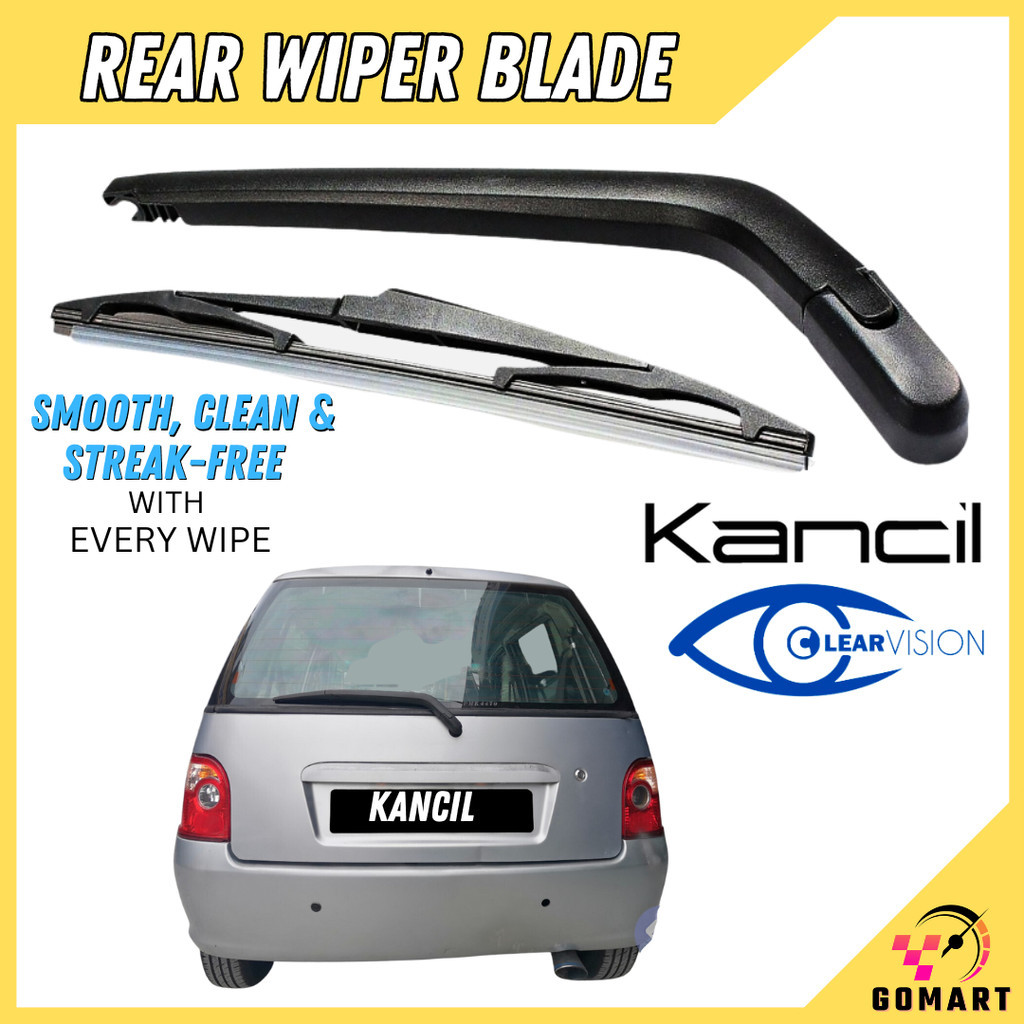 PERODUA KANCIL REAR WINDSCREEN WINDSHIELD WIPER ARM Blade Viper ...