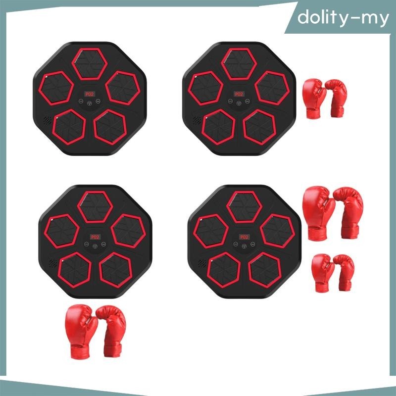 [dolity] Electronic Boxing Machine,Music Boxing Wall Target Wall ...