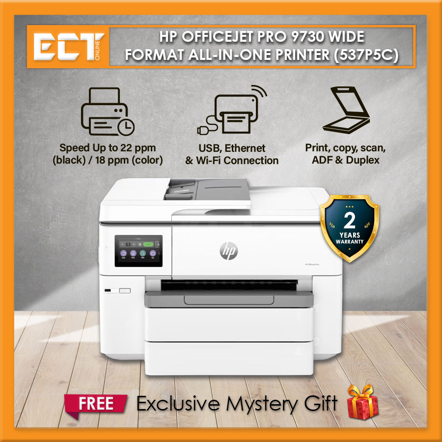 HP OfficeJet Pro 9730 Wide Format All-in-One Printer (537P5C) | Shopee Malaysia