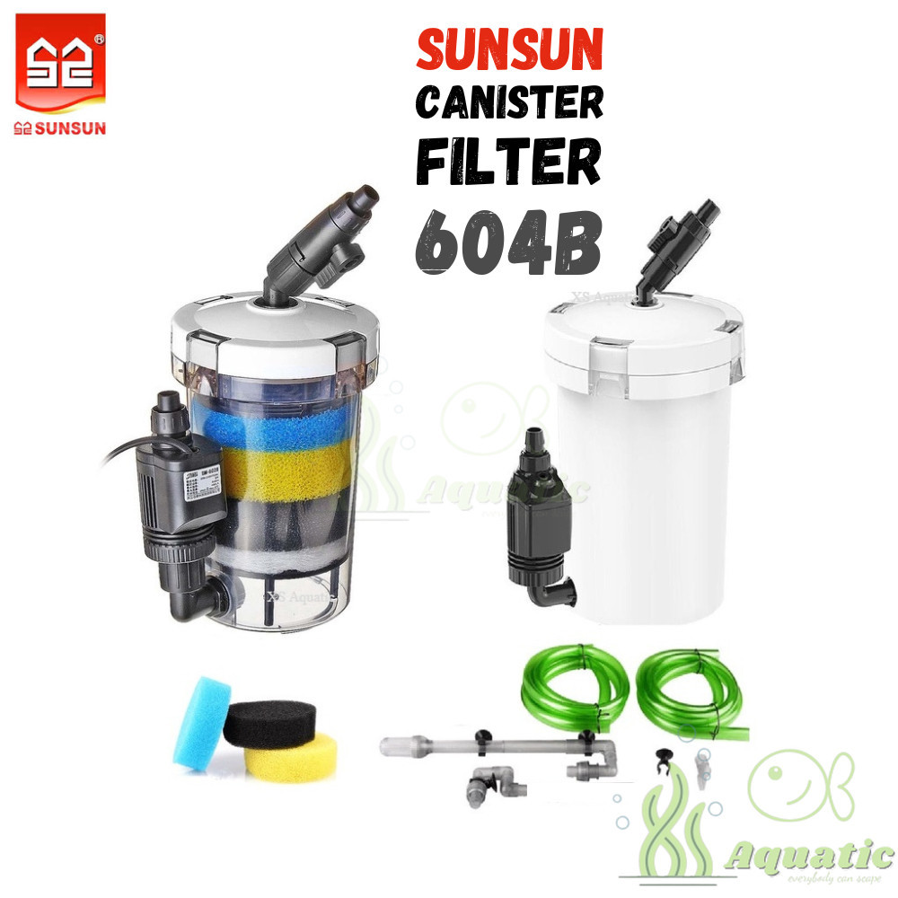 SUNSUN Canister Filter EW-604B / HW-604B With Pump 800L/H EW604B HW604B ...