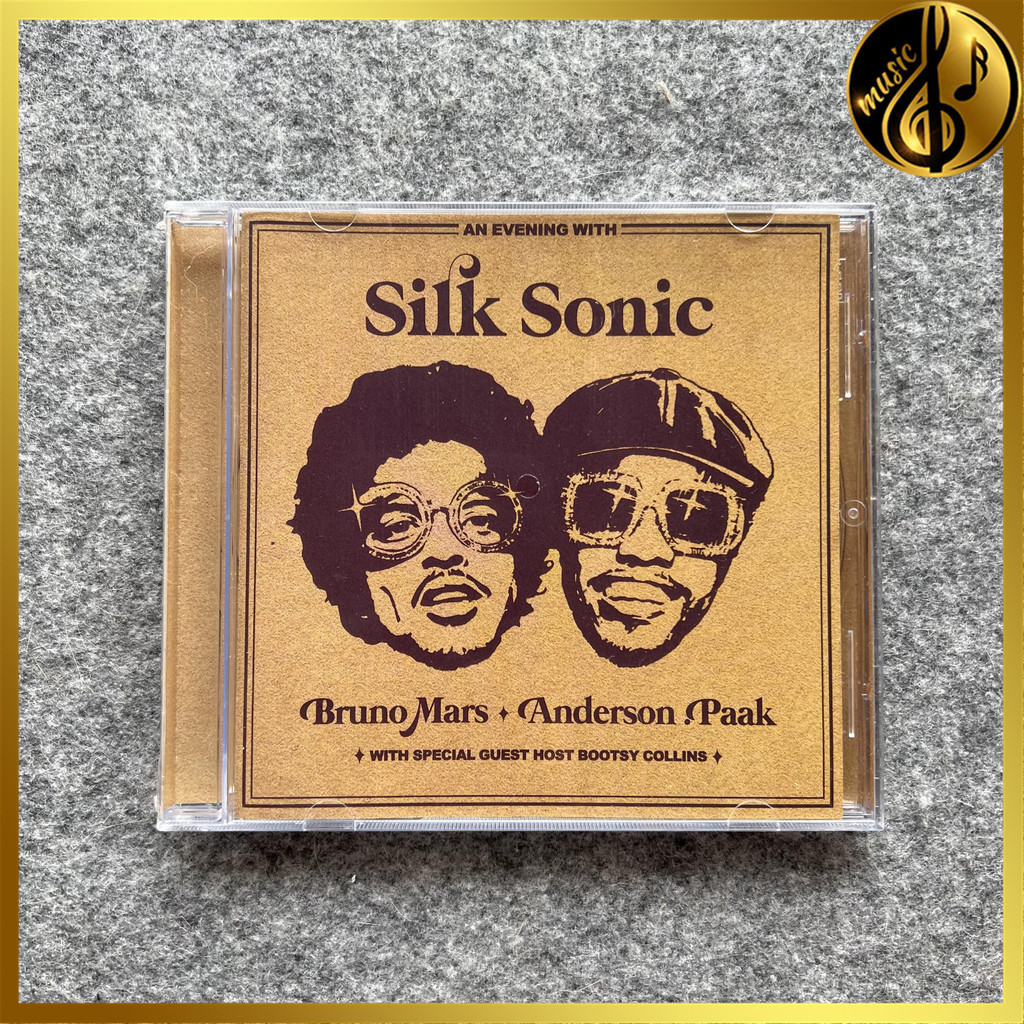 Bruno Mars Anderson Paak An Evening With Silk Sonic CD Original Album ...