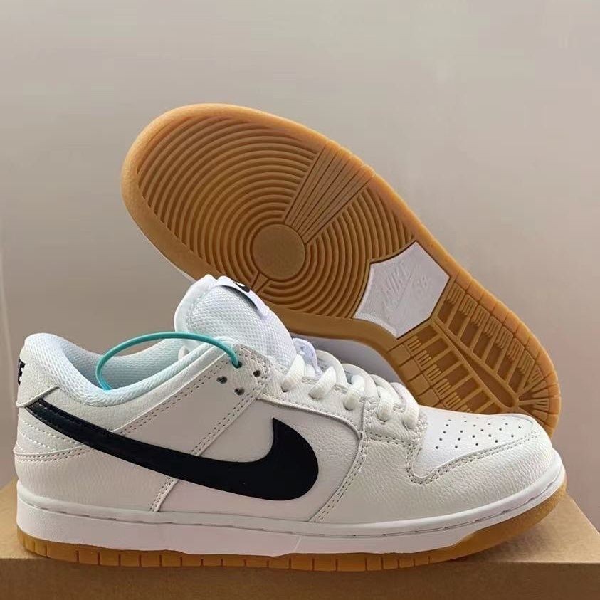* 100% Ori * kasut getah mentah putih hitam Nike Dunk SB baru untuk ...
