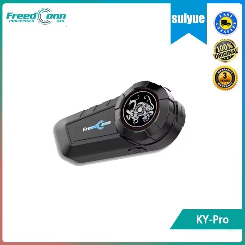 Freedconn KY-Pro Motorcycle Helmet Bluetooth Intercom | Shopee Malaysia