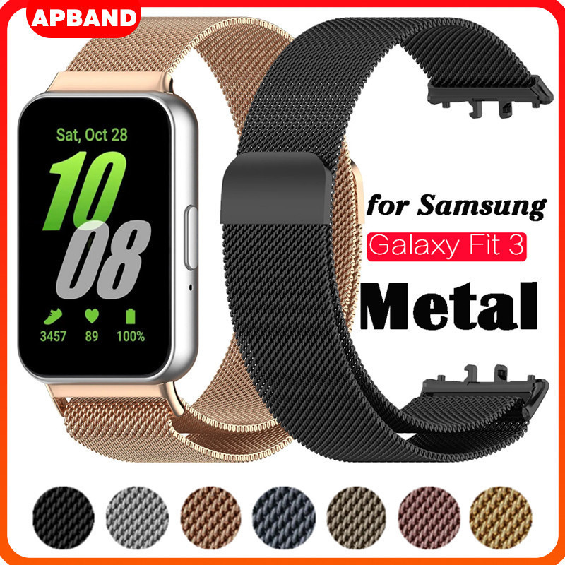 Milanese Loop Metal Band Strap For Samsung Galaxy Fit 3 Stainless Steel ...