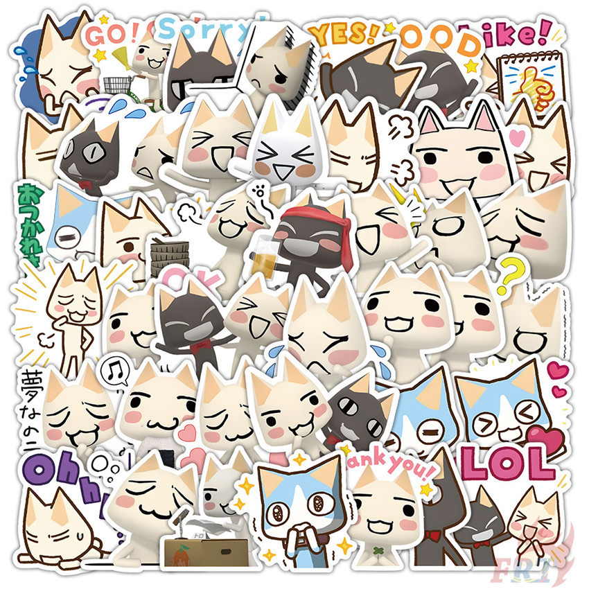 50Pcs/Set Inoue Toro Stickers DIY Fashion Decals Doodle Stickers ...