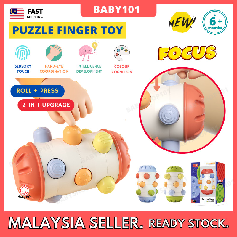 Baby Roller Toy Tummy Time Development Press Early Education Baby ...